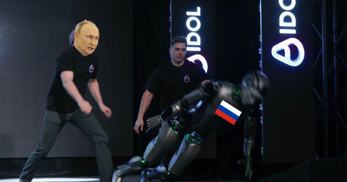Posibil să fi auzit glumele despre primul robot umanoid cu AI din Rusia ...